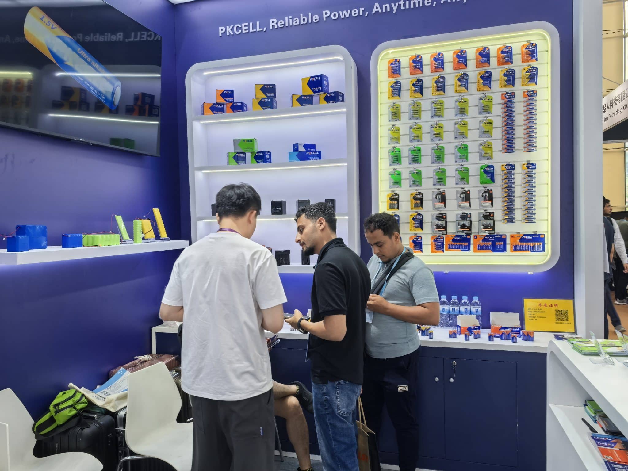 PKCELL at the 138th Canton Fair (Autumn 2025) – Pkcell Battery