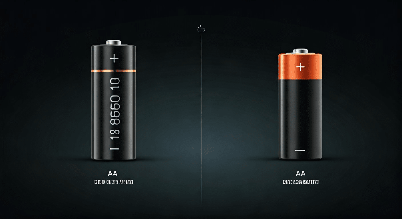 Choosing Between 18650& AA Batteries? Read This! - Pkcell Battery